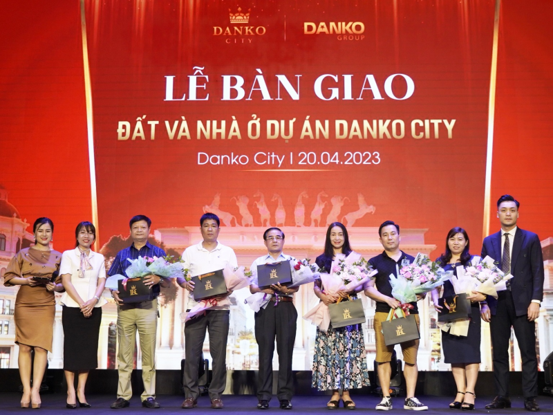 Chủ đầu tư Danko Group bàn giao đất và nhà ở cho khách hàng tại KĐT Danko City - Thái Nguyên