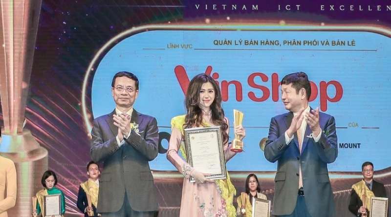 VinShop nhận giải thưởng cao nhất tại Sao Khuê 2023