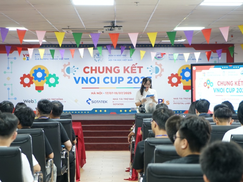 24 thí sinh sẵn sàng tranh tài tại VNOI CUP 2025