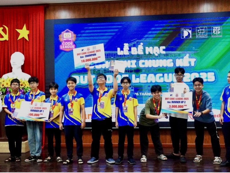 DUT CODE LEAGUE 2025: Khẳng định thương hiệu 50 năm đào tạo - Mở rộng ...